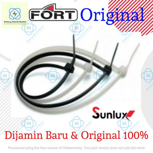 Jual KABEL TIS NILON - CABLE TIES NYLON ; FSM 3 X 100 ; (100x2,5MM ...