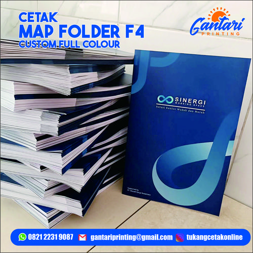 Jual Cetak Map Folder Folio F4 Custom Full Colour / File Folder Map - F4 (folio), 200 pcs ...