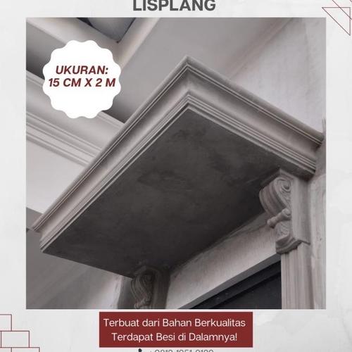 Jual Ne.W Lisplang Beton 15Cm X 2M / Lisplang, Lis Profil, Lisplang ...