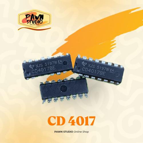 Jual CD 4017 / CD4017 / cd 4017 / cd4017 - Jakarta Utara - Pawn Studio ...