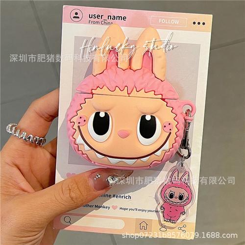 Jual CASE APPLE AIRPODS LABUBU GEN 1 GEN 2 GEN 3 PRO 2 PRO - Hijau, GEN ...