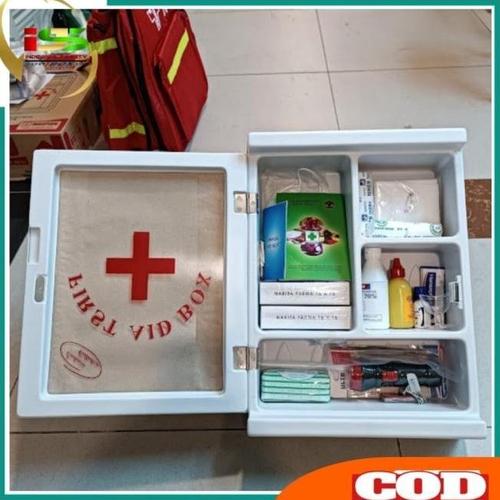 Jual Kotak P3k Dinding Lengkap Dengan Isi Type A First Aid Box Maspion MC 11 -Legecy - Kota ...