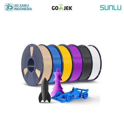 Jual SUNLU 3D Filament PLA+ 2.0 Neat Winding High Speed High Impact ...