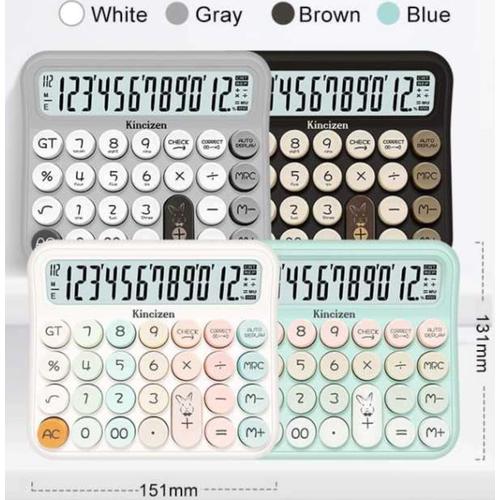 Jual Kalkulator Calculator Layar Besar 12 Digit Tampilan HD KC 2022 ...