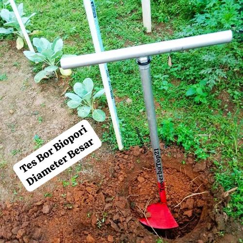 Jual Alat Bor Tanah Manual / Bor Biopori Diameter Besar 12 Inch / 30Cm ...