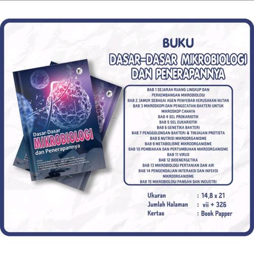 Jual DASAR-DASAR MIKROBIOLOGI DAN PENERAPANNYA - Kota Bandung - Widina Media Utama | Tokopedia