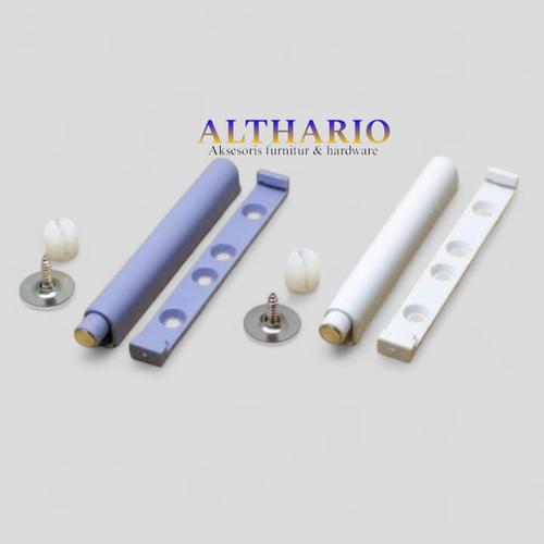 Jual Push Open / Tip On Pintu Lemari Panjang Warna Putih - Putih - Kota ...