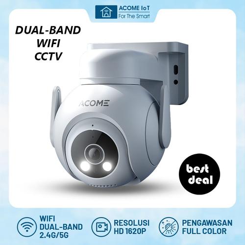 Promo ACOME IoT APC52 Camera CCTV WiFi Outdoor IP65 Tahan Air Full HD ...