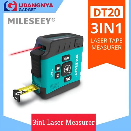 Jual Mileseey DT20 3-in-1 Laser rangefinder Laser Distance Meter Bluetooth Digital display Laser ...