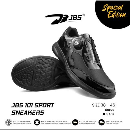 Jual Sepatu Sneakers JBS 101 Special Edition Tali Putar / Sepatu Sport ...