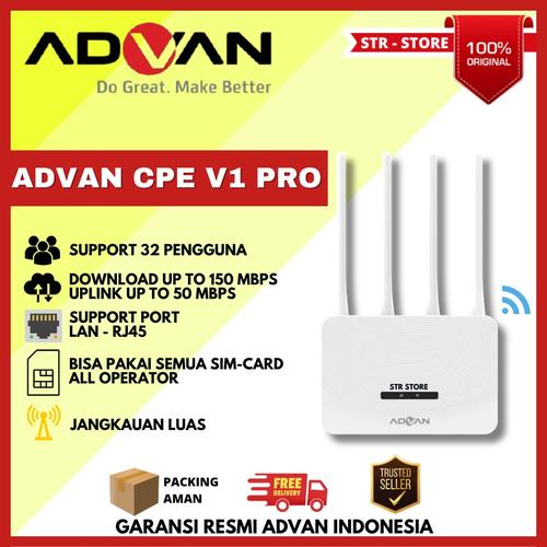 Promo ADVAN CPE V1 PRO MODEM + WIFI + ROUTER 4G LTE UNLOCK OPERATOR ...