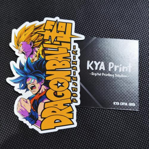 Jual Premium Sticker Son Goku Dragon Ball Z Text Logo - Kota Bekasi ...