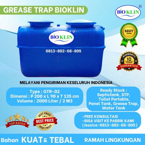 Jual Grease Trap BIOKLIN- Perangkap Penyaring Limbah Lemak GTR -02 2000 ...