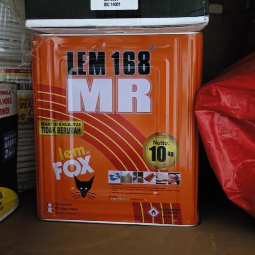 Jual LEM FOX KUNING HPL 168 MR Blek isi 10 KG Untuk LEM KAYU, HPL ...