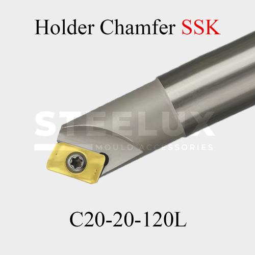 Jual Holder SSK C20-20-120L Insert APMT16 Milling Chamfer 20mm 45 ...