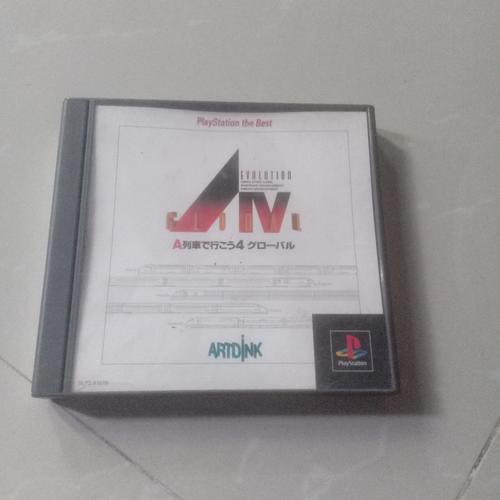 Jual Ps1 Original Black/Hitam Disc kaset jepang A.IV.evolution global ...