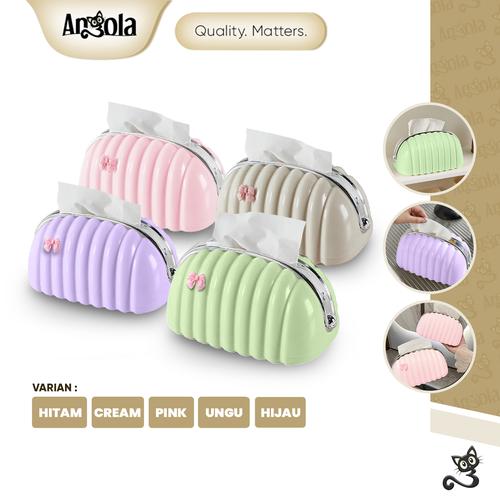 Promo Angola Tempat Tissue Mini Pouch D82 Box Kotak Tisu Minimalis ...