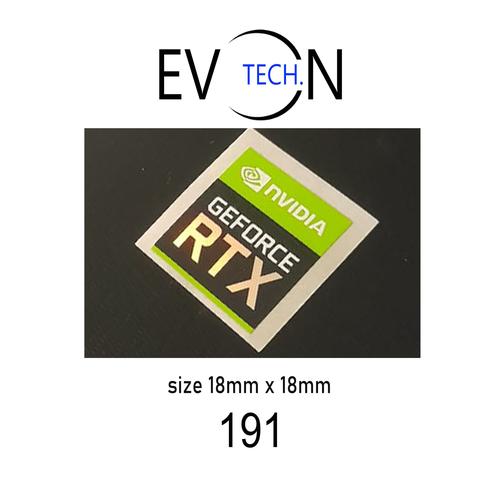 Jual Logo Stiker Sticker Label Nvidia Geforce RTX - Jakarta Utara ...