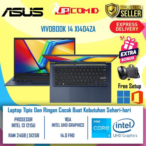 Jual ASUS Vivobook 14 A1404ZA Core i3 1215U 1TB SSD 24GB DDR4 14.0 FHD ...