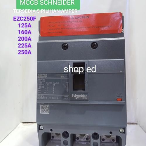 Jual EZC250F MCCB SCHNEIDER 200A/225A/250A/125A/160A 3phase - 125a - Kota Tangerang - shop ed ...