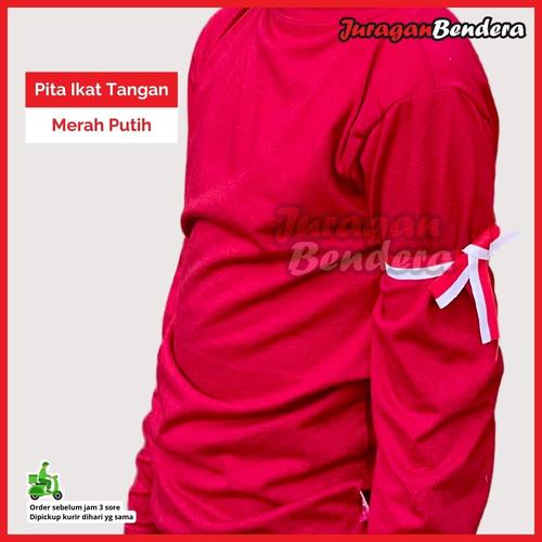 Jual Pita Ikat Tangan Merah Putih | Aksesoris Lomba Karnaval Pawai | 17 ...