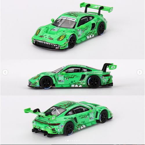 Jual MINI GT 713 MIJO - Porsche 911 GT3 R #80 GTD AO Racing 2023 IMSA ...