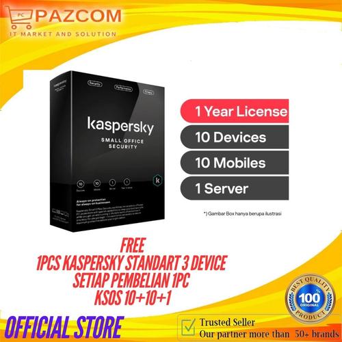 Promo Kaspersky Small Office Security 10 Devices + 1 Server Cicil 0% 3x - Jakarta Pusat - PazCom ...