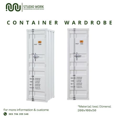Jual almari container 1 pintu full besi - Kab. Lamongan - studio work ...