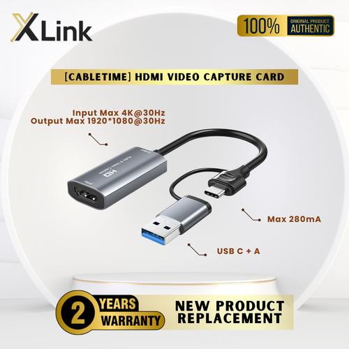Promo HDMI Video Capture Card Converter CABLETIME For Record Live Streaming - Kota Surabaya ...