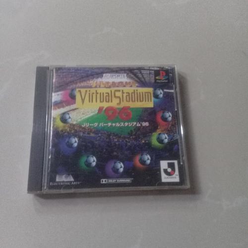Jual Ps1 Original Black/hitam disc kaset Virtual stadium 96 Jepang ...