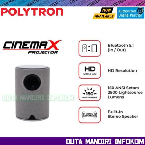 Promo POLYTRON PLP 71LHM - 80" Inch HD 2500 Lightsource Lumens ...