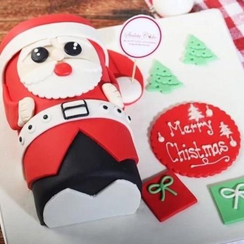 Jual Santa Roll Cake/Natal/Hampers/Christmas/Natal 2024 - Lapis ...