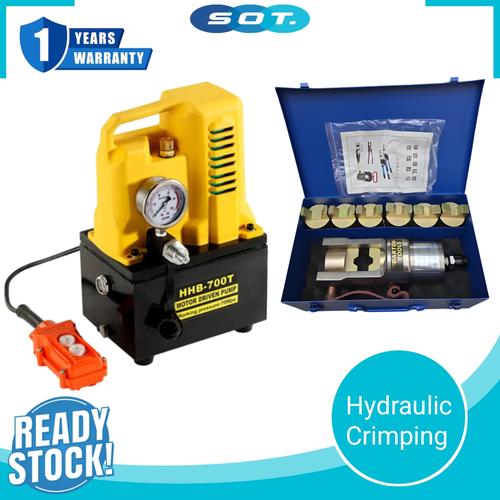 Jual Set pompa hidrolik CO-630HE 630mm Hydraulic Crimping Tool Tang ...