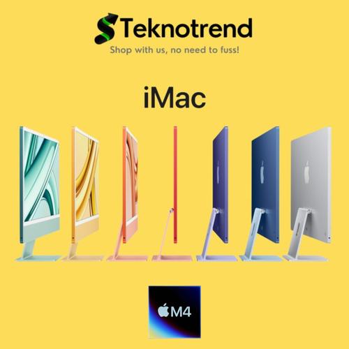 Promo Apple iMac M4 2024 4.5K Retina 24" - Extra Packing, Green Cicil 0 ...