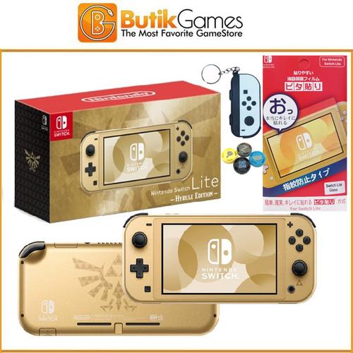 Promo Nintendo Switch Lite Console Gold Zelda Hyrule Edition - Tanpa TG ...