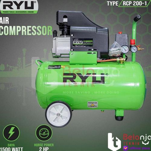 Jual ** RYU Air Kompressor RCP 200-1 Kompresor Angin Tekiro RCP200-1 2 Hp 35 L ** - Kota Depok ...