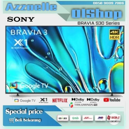 Jual Sony 75S30 BRAVIA 3 4K UHD Smart Google Digitqal Tv/K-75S30 ...