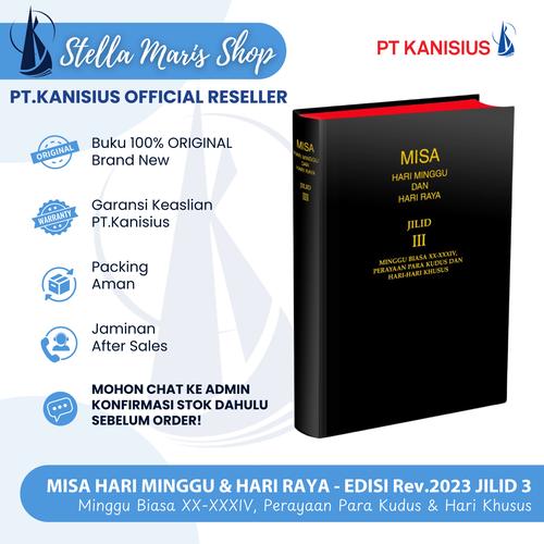 Jual Misa Hari Minggu dan Hari Raya Jilid 3 Hari Khusus Para Kudus ...
