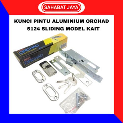 Jual Orchad Kunci Pintu Rumah Geser Sliding 5124 / Dorong Swing 5123 ...