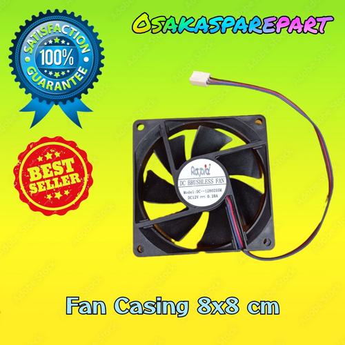Jual Fan Casing 8x8 cm 3 kabel - Kota Surabaya - osakasparepart | Tokopedia