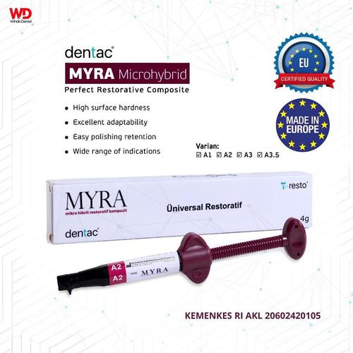 Jual DENTAL COMPOSIT / WINDO DENTAL / COMPOSITE MICRO HYBRIDE UNIVERSAL LHT CURE MYRA DENTAC ...