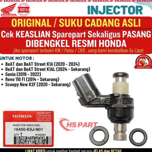 Jual Injector Injektor Beat Fi New Led Deluxe Street Genio Scoopy New ...