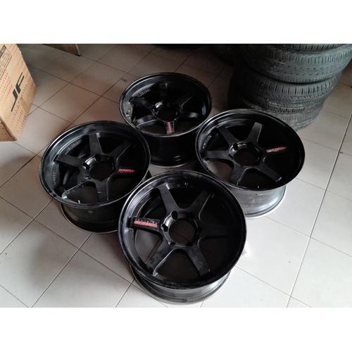 Jual VELG RACING TE37 SEKEN RING 18 LEBAR 9 PCD 6X139,7 BLACK BUAT PAJERO FORTUNER TRITON - Kota ...