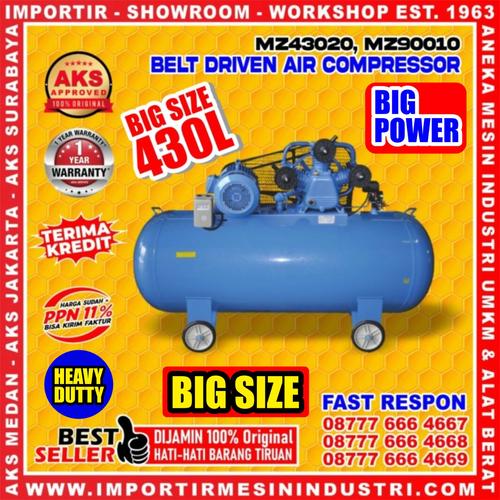 Jual Air Compressor Dinamo Belt Driven Kompresor Udara 20 Hp 430 L 8 ...