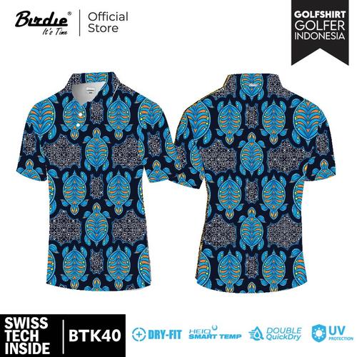 Promo Baju Polo Shirt Golf Polyester Dry Fit CoolMax Birdie BTK40 - S ...