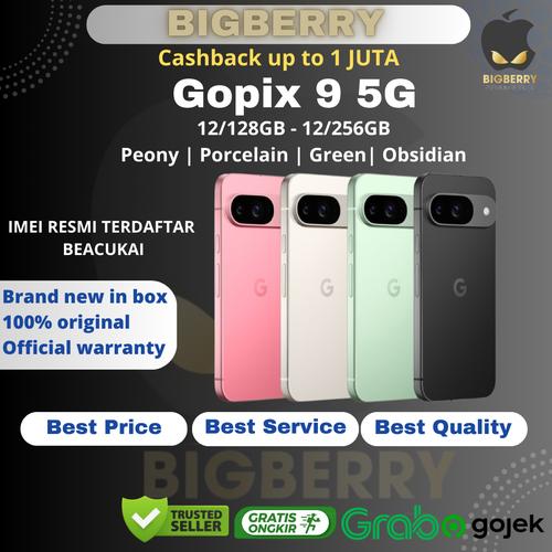 Jual Gopix 9 5G 12GB RAM 128GB 256GB Google Obsidian Peony Porcelain ...