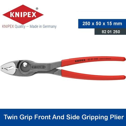 Jual Tang Penjepit Baut Rusak 82 01 250 Knipex TwinGrip Front And Side ...