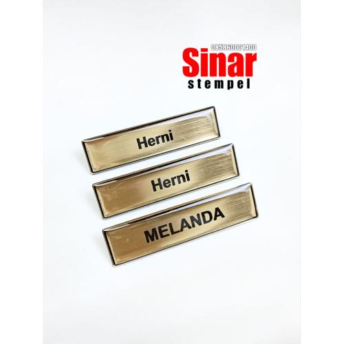Jual Jual Name Tag dengan Magnet Custom - Kota Surabaya ...