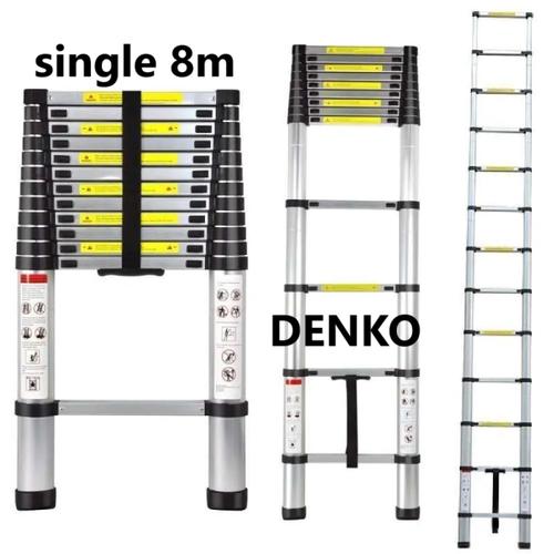 Jual DENKO Tangga Teleskopik 8 Meter Single Telescopic Ladder 8 M ...