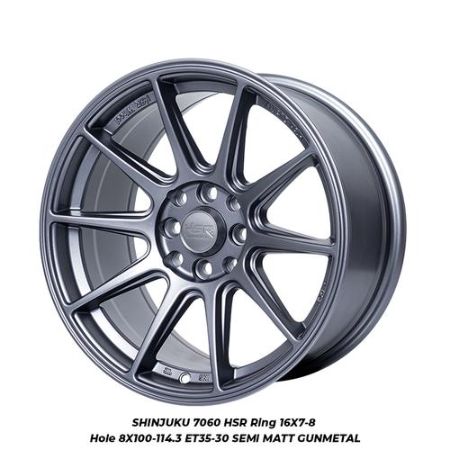 Jual Velg Mobil Hsr Shinjuku R16 Mobilio Freed Brio Sigra Xenia Hole ...